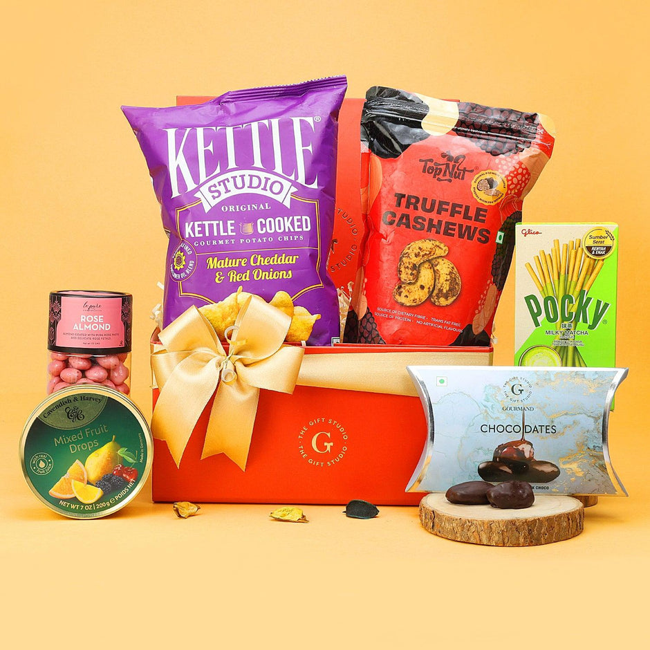 Buy Snack Hampers Online: Gift Snacks and Snack Baskets – The Gift Studio